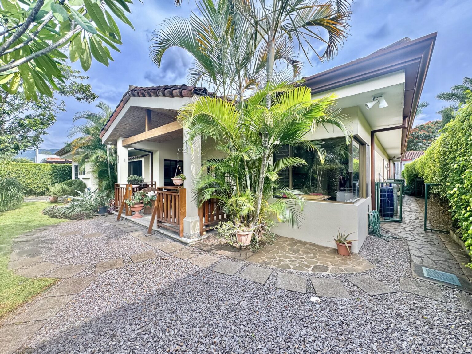 Casa Palm one level home for sale in Santa Ana Costa Rica